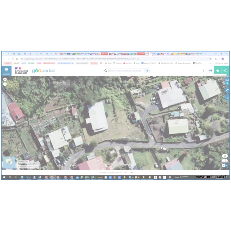 projet residence sénior - Plan dessiné par LLeveneur