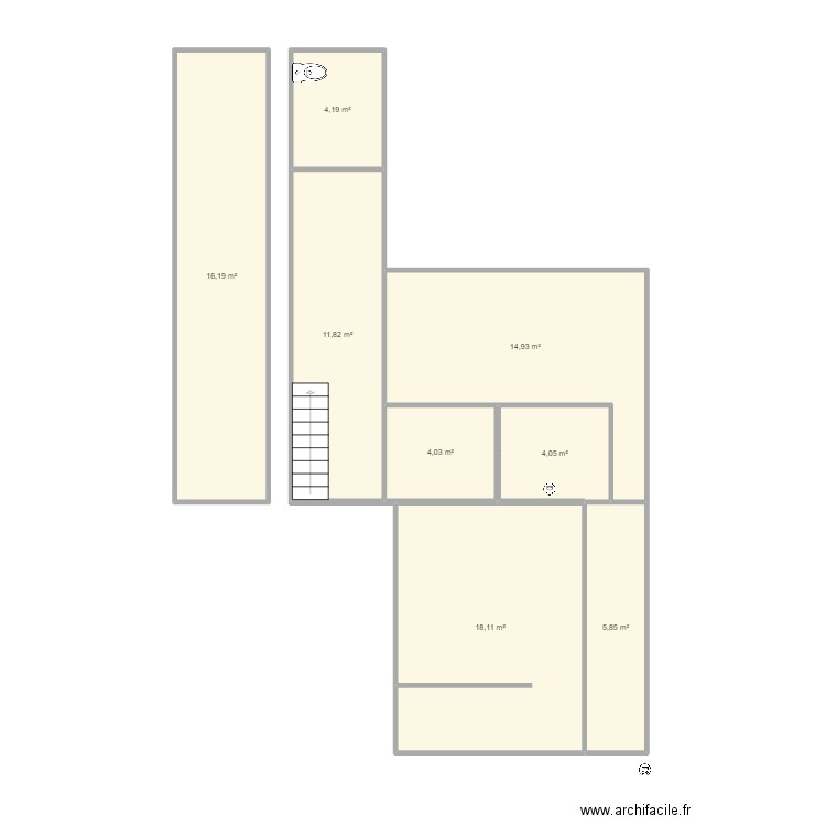 Plan RDC - Plan dessiné par Building973