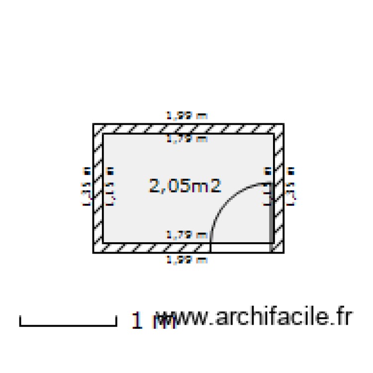 local technique - Plan dessiné par JEROME1414