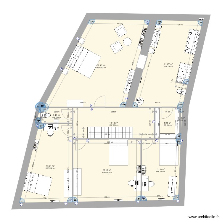 Etage primeur 2 - Plan dessiné par Thom31