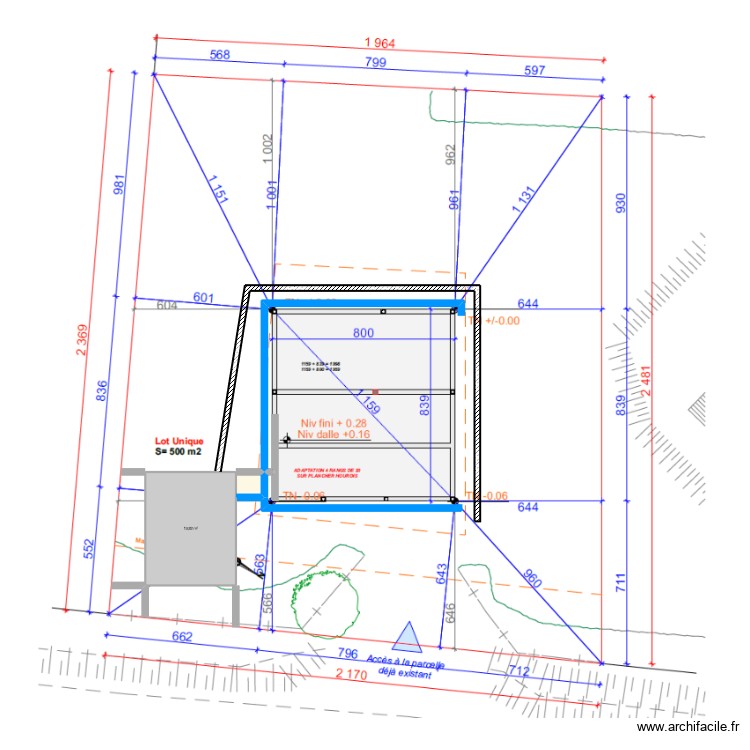 plan_eau - Plan 2 pièces 21 m2 dessiné par bonobo33
