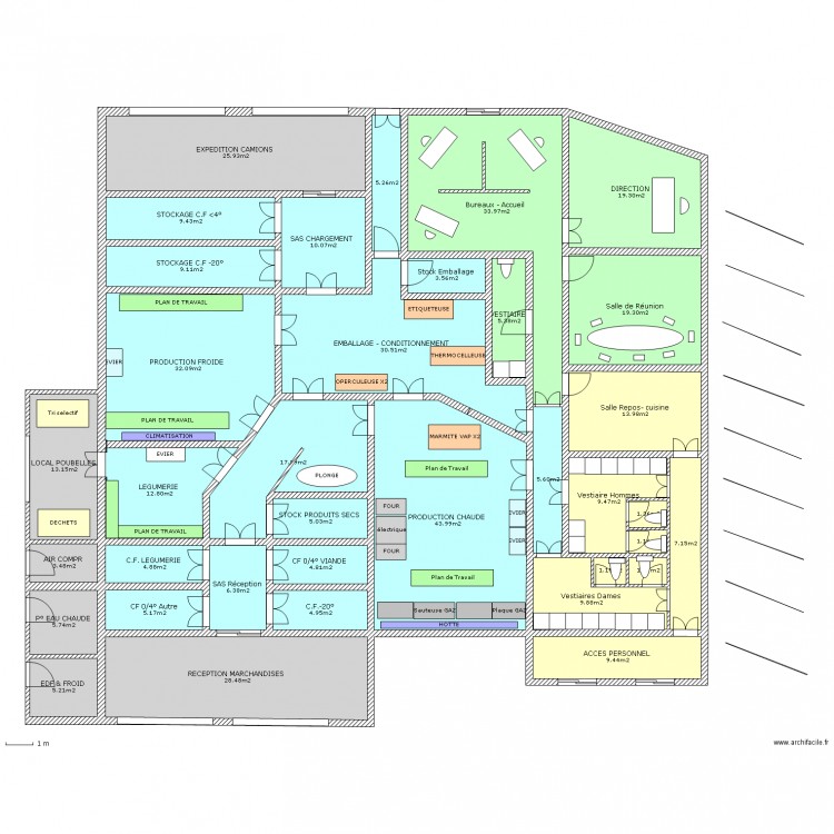Plan – Plan Usine – Par lenaQAE ️ | ArchiFacile