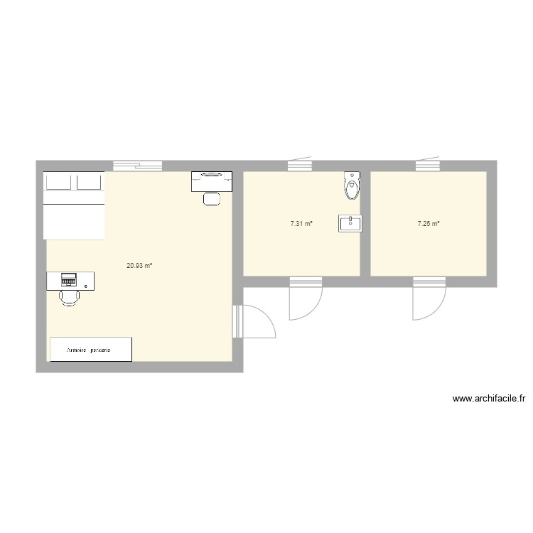 Plan masa - Plan dessiné par masaly
