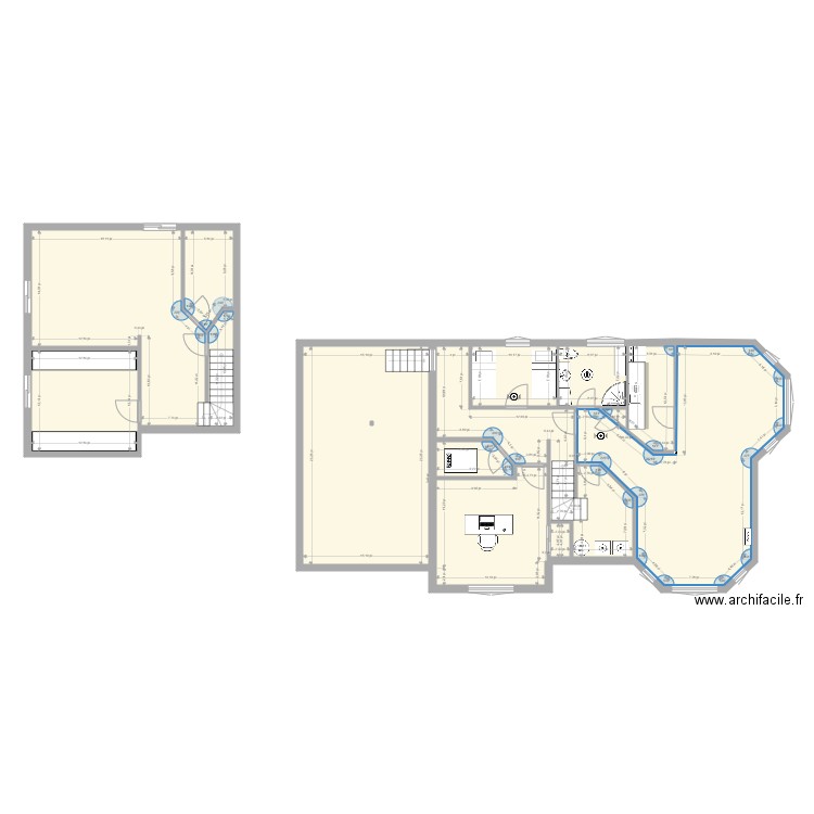 Sous sol 2 - Plan dessiné par rochpedneault