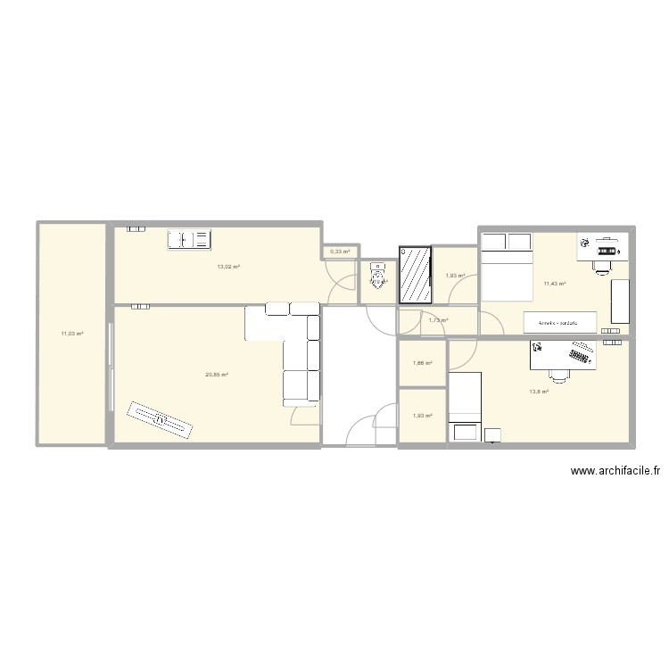 13th - Plan dessiné par fer123