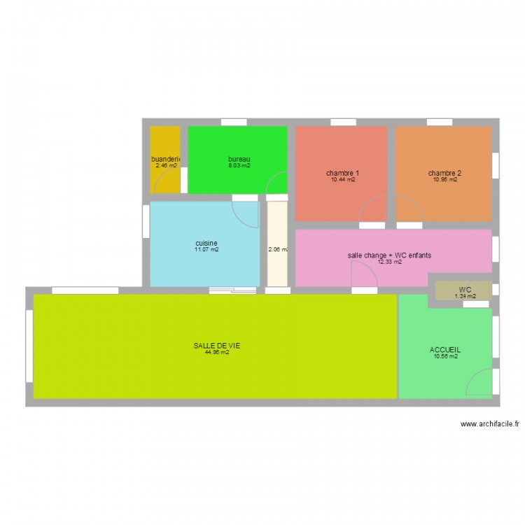 MAM plan - Plan dessiné par alexandramazel