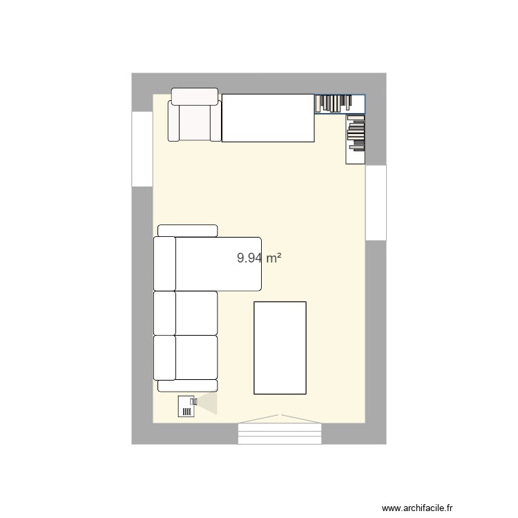 Saloon - Plan dessiné par Zach34