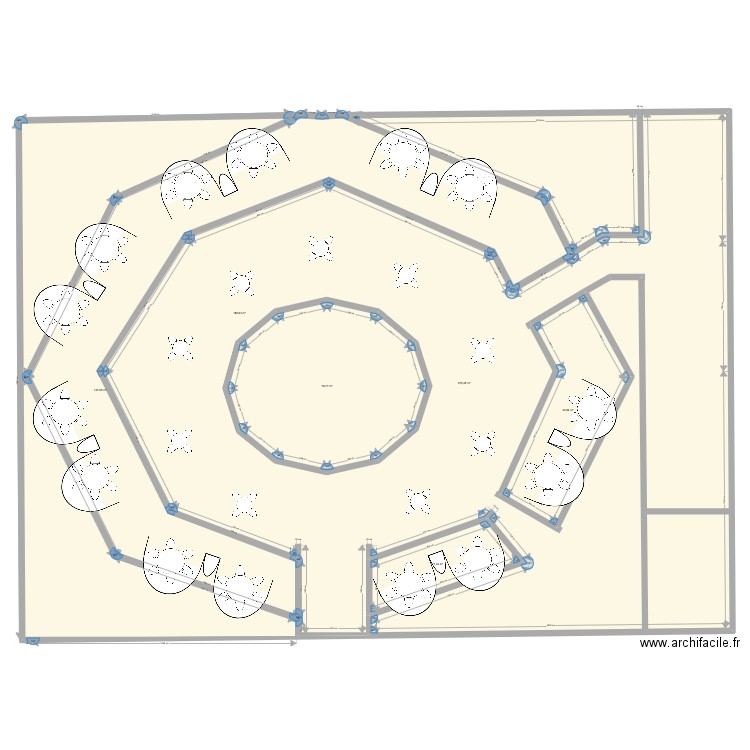 Le Cirque - Plan dessiné par bambam55