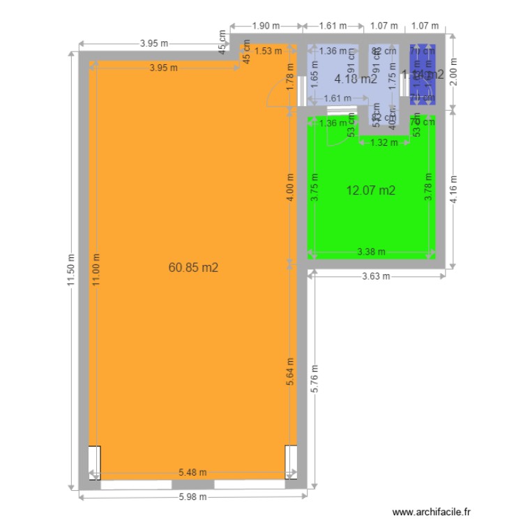 BLOIS AVEC COTES - Plan dessiné par MARKOLINE