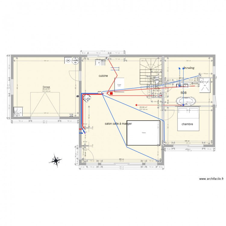 projet VMC - Plan dessiné par 29damien
