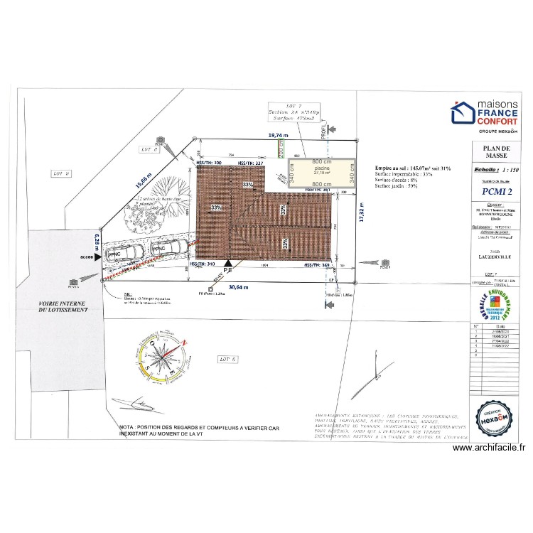 Plan – piscine – Par elopiscine ️ | ArchiFacile