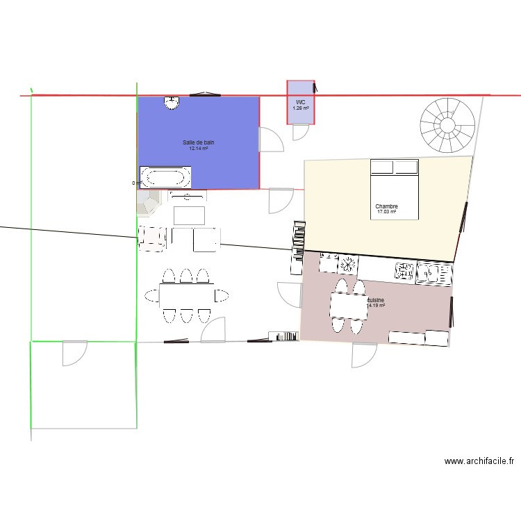 riom - Plan dessiné par succub