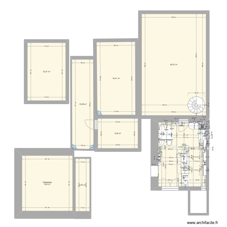 Plan – wilson 23 bis – Par louise14zarno ️ | ArchiFacile