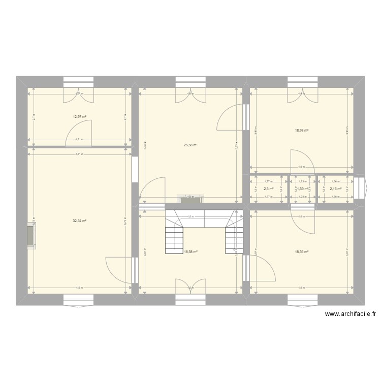 RDC - Plan dessiné par Abgt