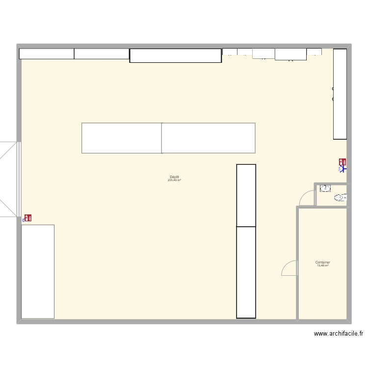 Dépôt - Plan dessiné par Zolivier