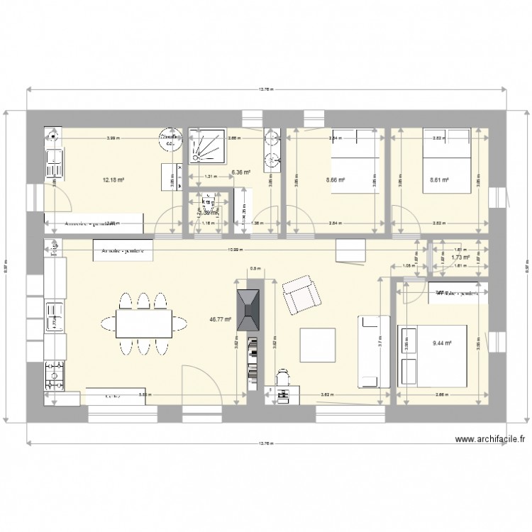 plan v3 - Plan dessiné par davidolliveau