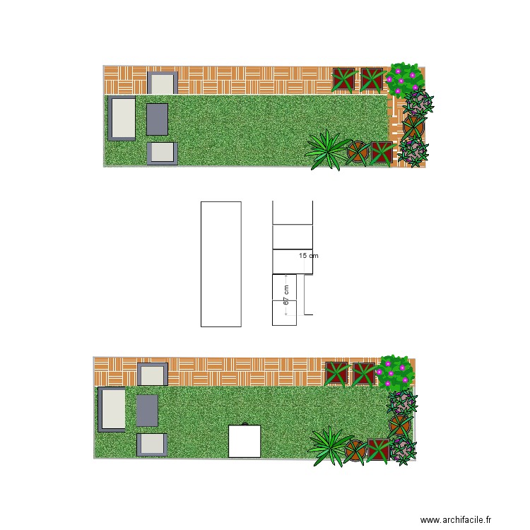 Balcon - Plan dessiné par Phagocytose
