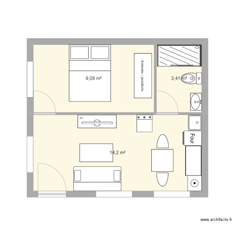 RDP - Plan dessiné par zerm