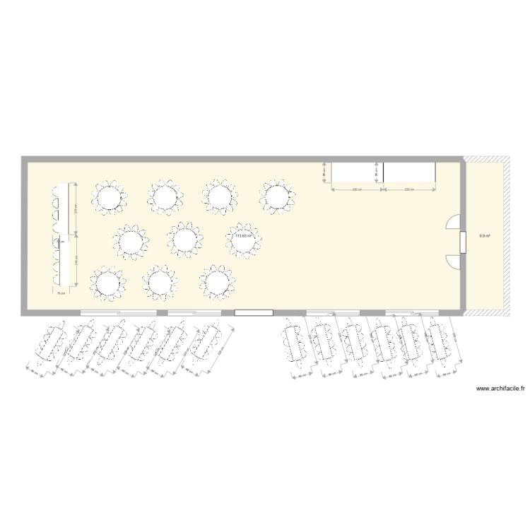 Plan 2 rond rect - Plan dessiné par abrenot