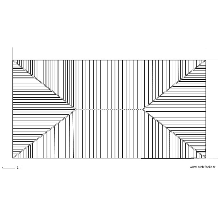 Plan – VUE TOITURE – Par jimab ️ | ArchiFacile