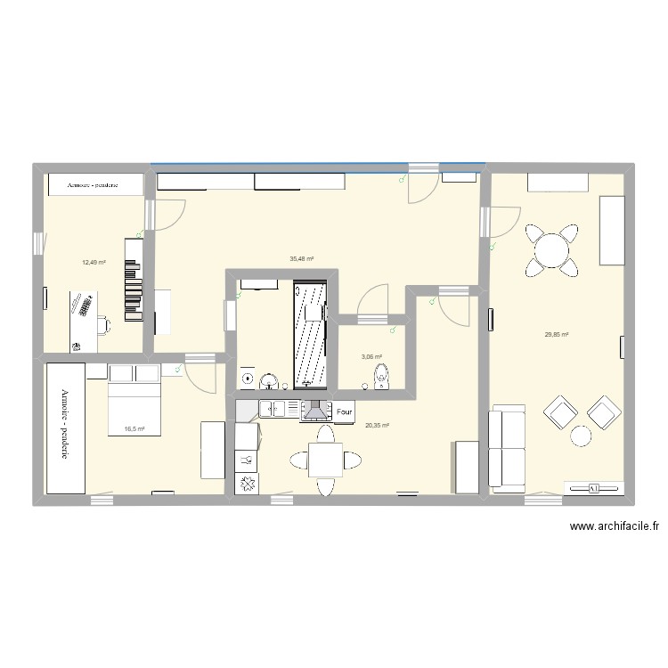 m.r - Plan dessiné par HZZZZ