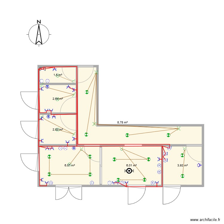 Plan Charly et Fano - Plan dessiné par Fano...