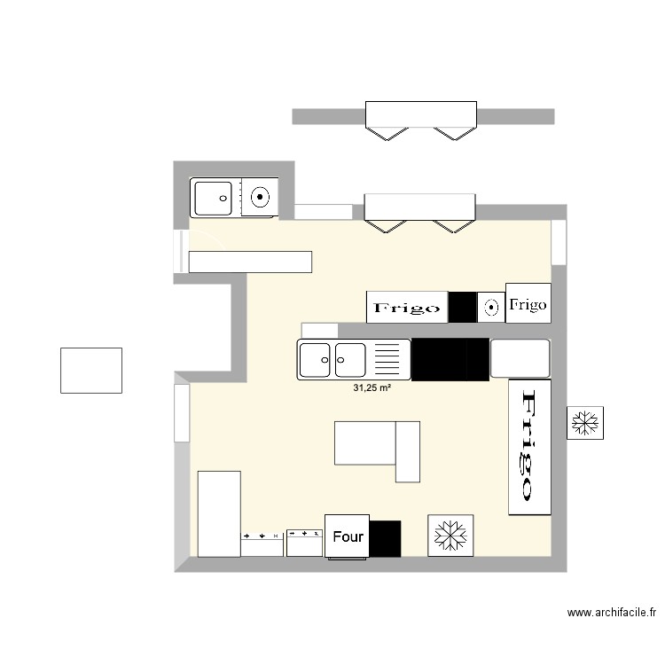 Plan – Guinguette – Par Graz1994 ️ | ArchiFacile
