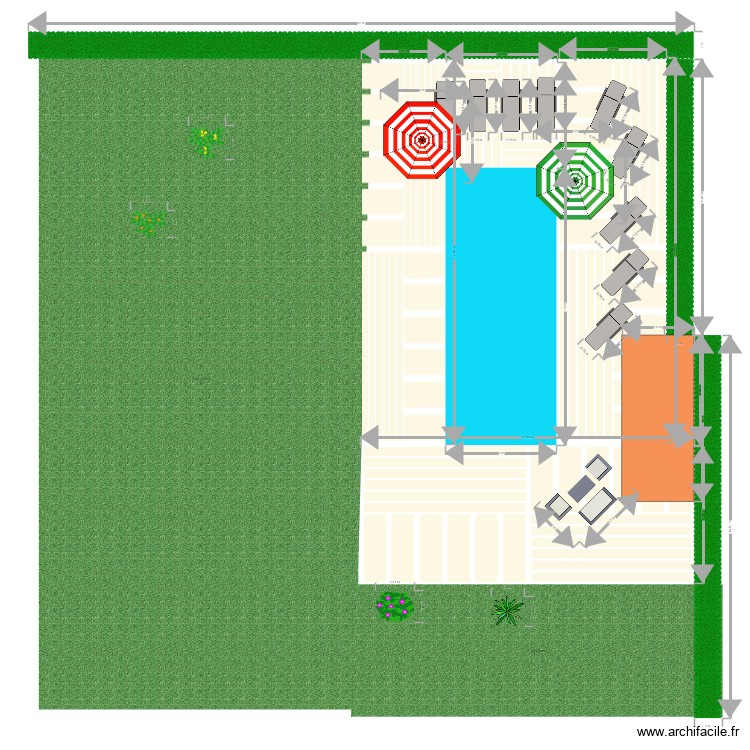 plan piscine - Plan dessiné par lionel74