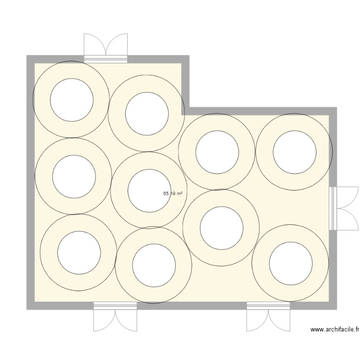 Plan – Mariage Table Ronde x10 80 personnes – Par Adrien51200 ️ ...