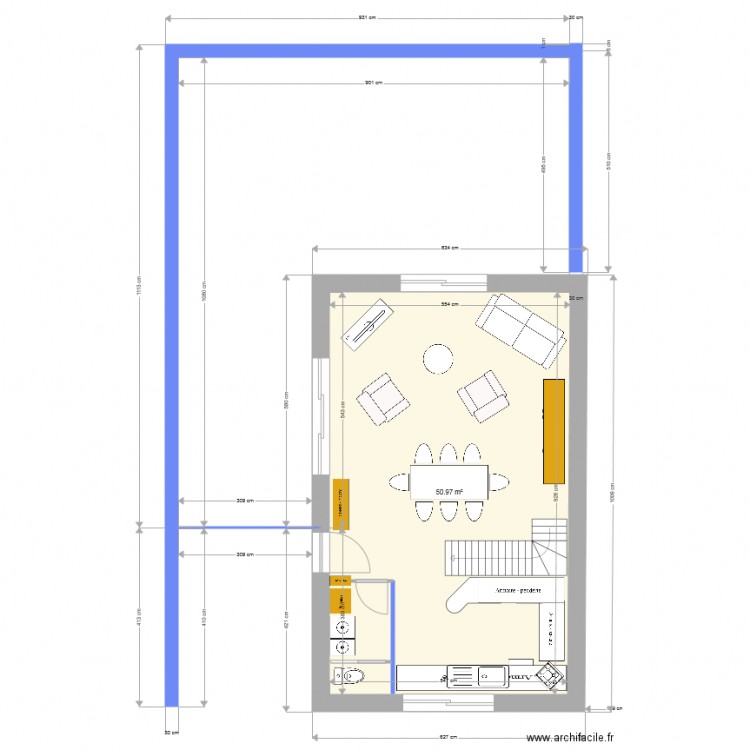 maison V10 - Plan dessiné par cazie