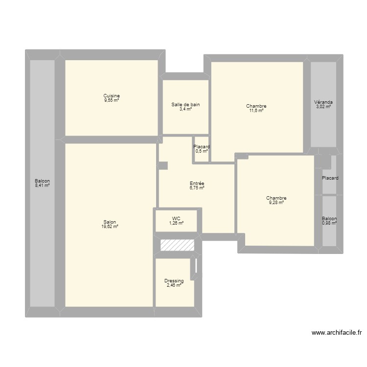 Depa - Plan dessiné par RAMM
