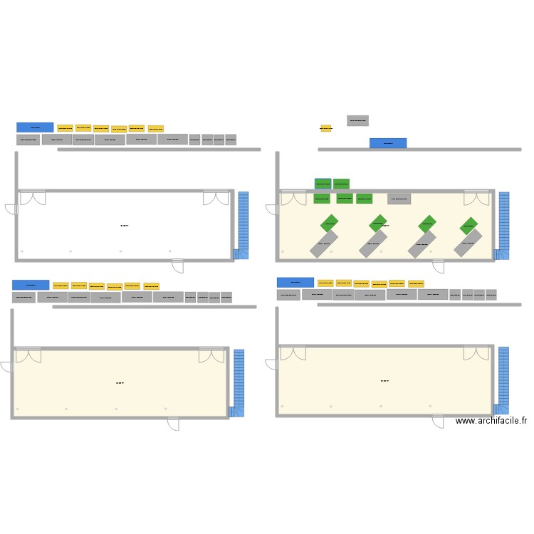 Salle de montage - Plan dessiné par Ezequiche