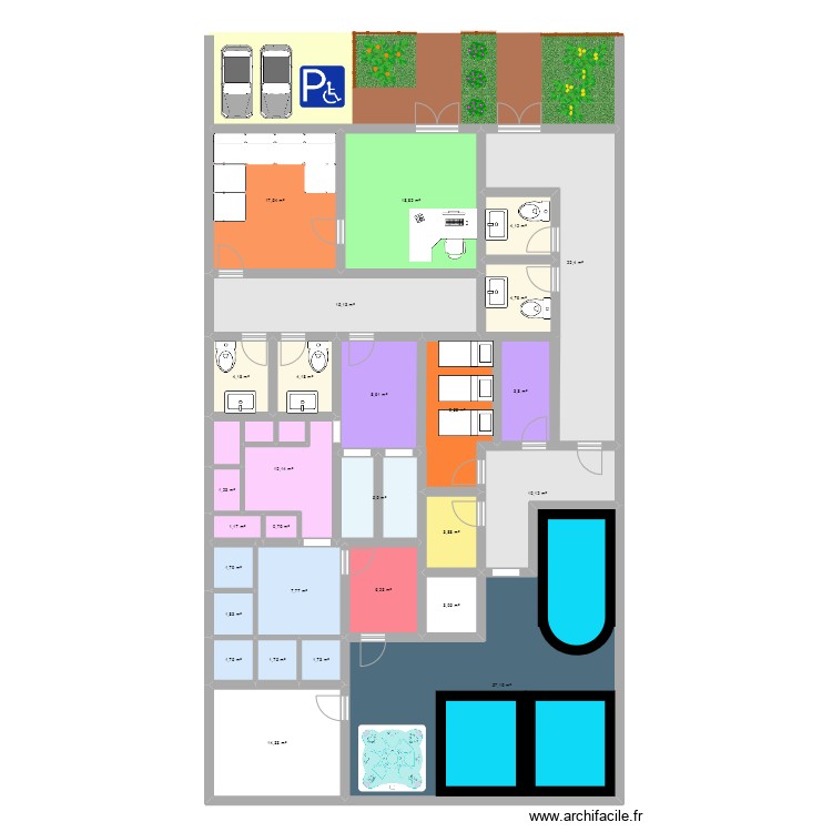 Plan – centre hydro – Par Amyleeo ️ | ArchiFacile