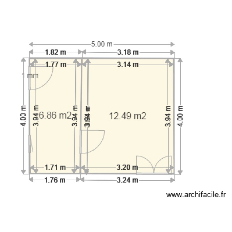 LOCAL PISCINE v5 - Plan dessiné par jjsfontaine