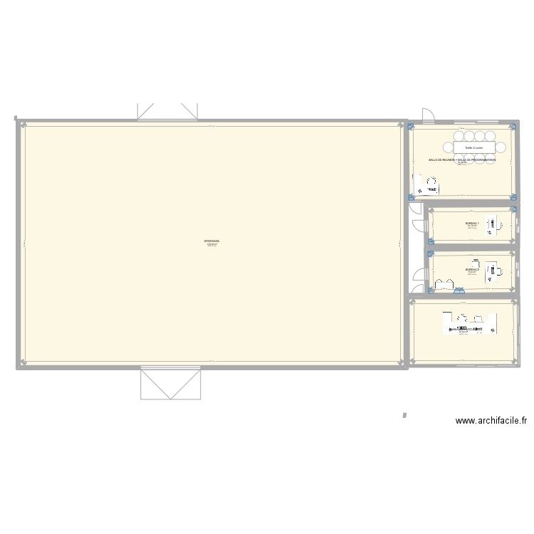 DEPOT - Plan dessiné par YOALTYCOM