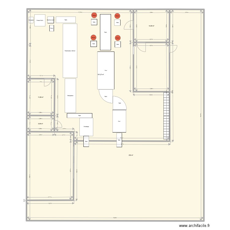 LABO - Plan dessiné par lhfbsq