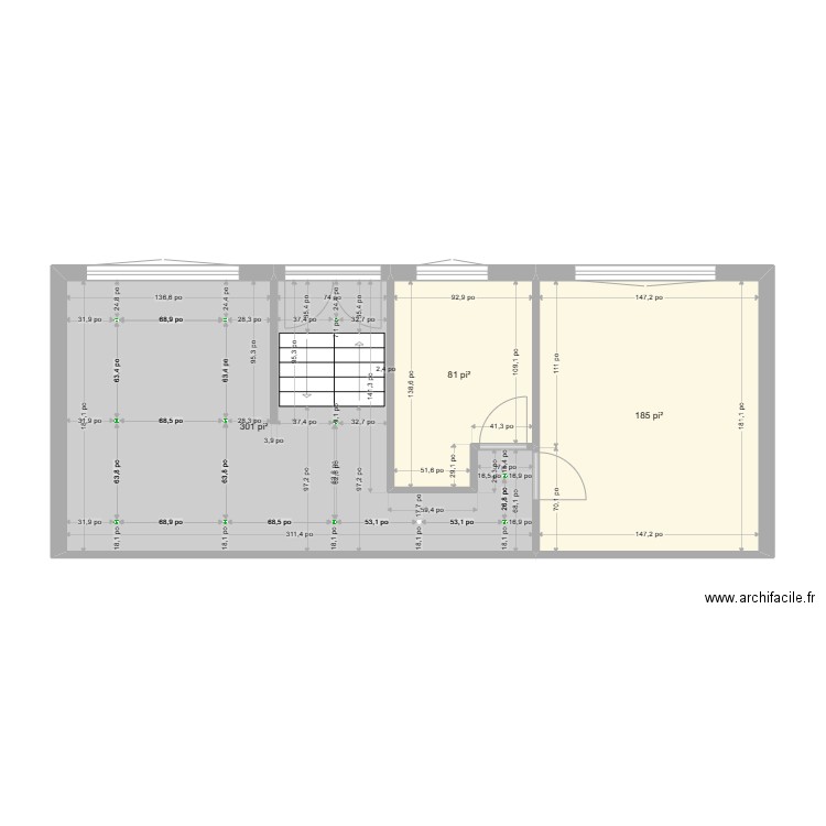 projet de spots - Plan dessiné par Cobra91
