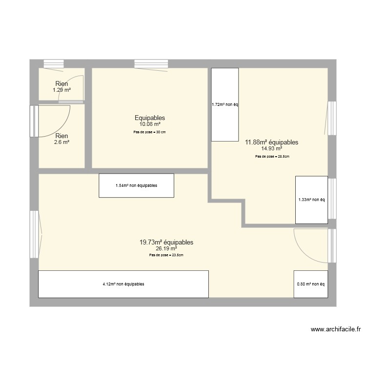 Plan – Plan de Calepinage – Par LordRagnar49 ️ | ArchiFacile