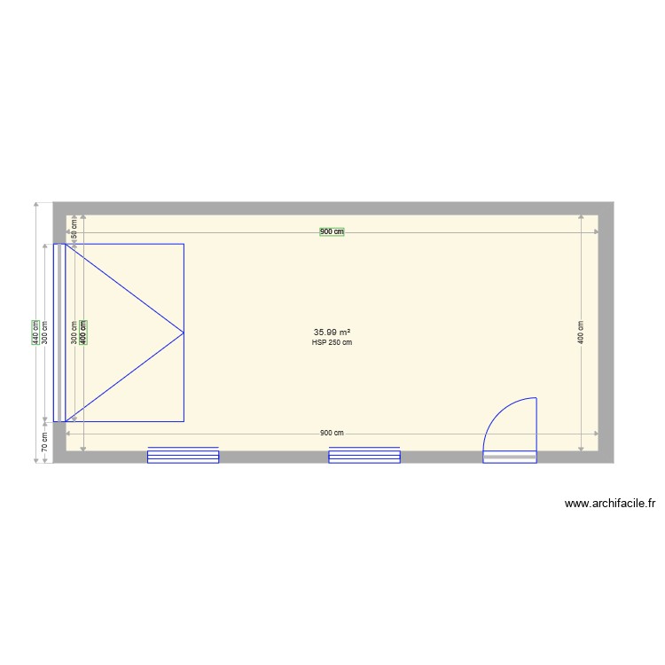 Plan de masse Garage - Plan dessiné par will38510