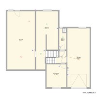 Chalet V10 - Plan 5 pièces 53 m2 dessiné par Carine54