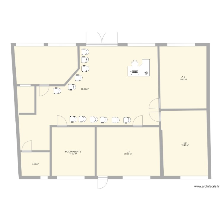 Plan – LOCAL – Par louisfredo ️ | ArchiFacile