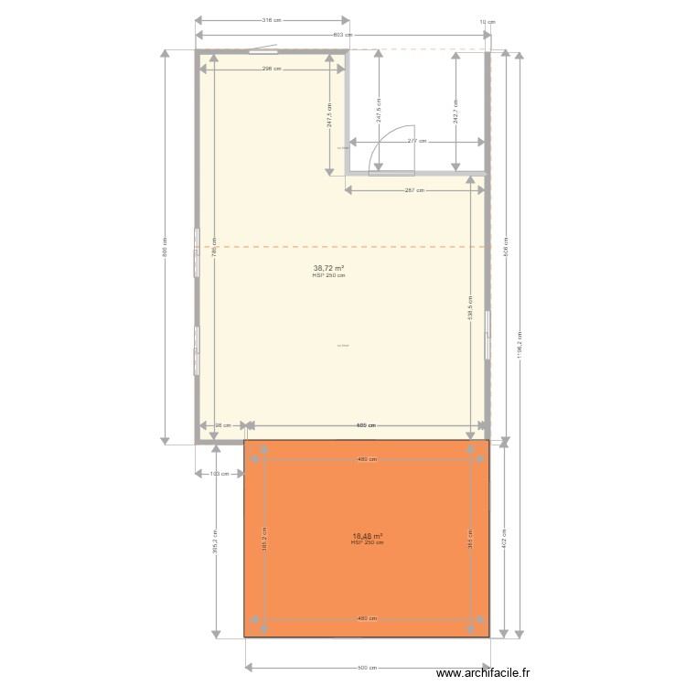 plan f3 - Plan dessiné par Tyia972