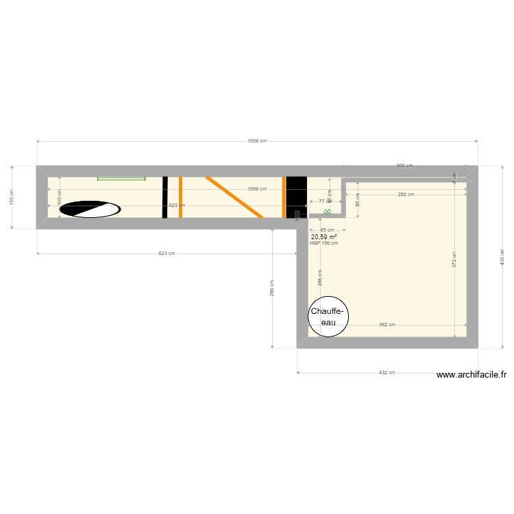 Plan – amenagement sous sol – Par zushi ️ | ArchiFacile