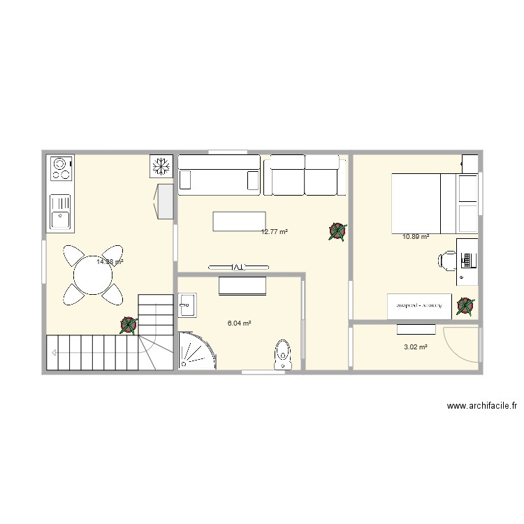 plan antony - Plan dessiné par aure1701