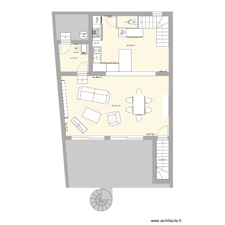 Plan R1 - Plan dessiné par Fla01