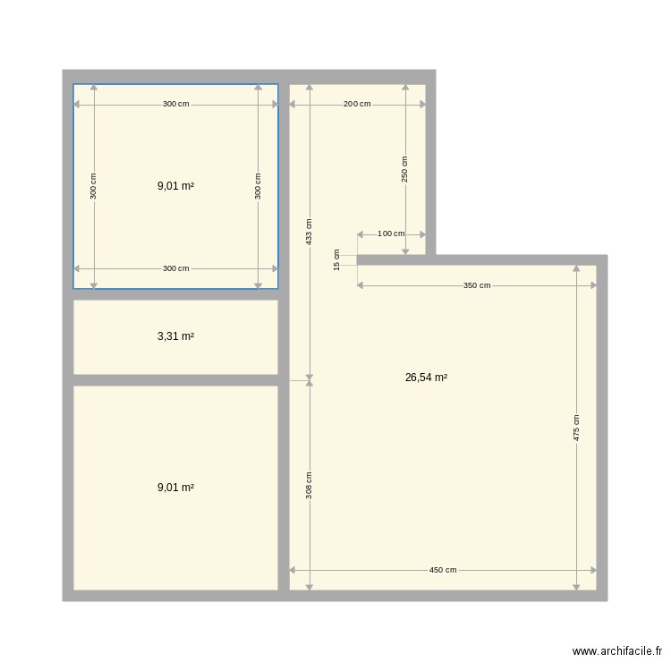 Plan – Plan case – Par Akian974 ️ | ArchiFacile
