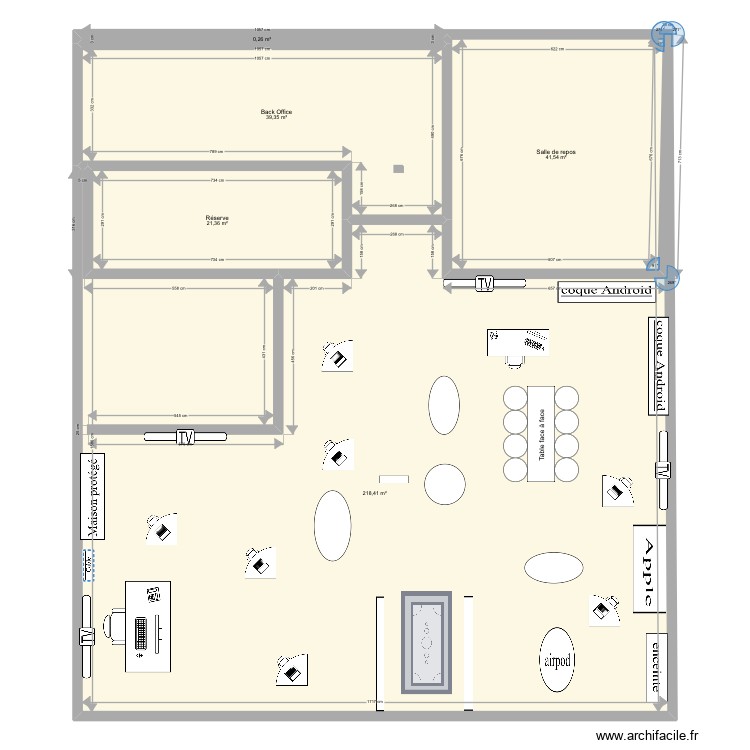 Plan – orange – Par lo_chvs ️ | ArchiFacile