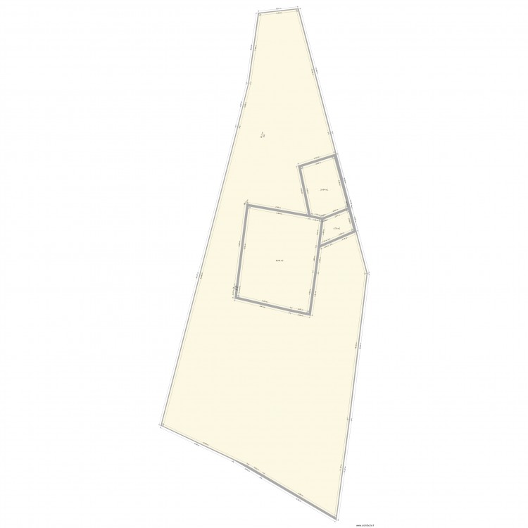 plan terrain - Plan dessiné par mahe...