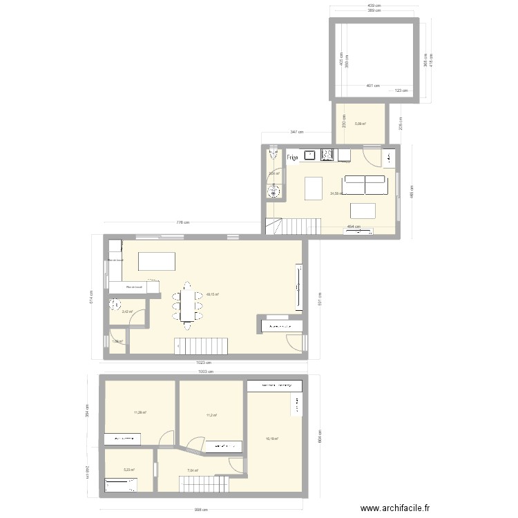 loc - Plan dessiné par sr2811