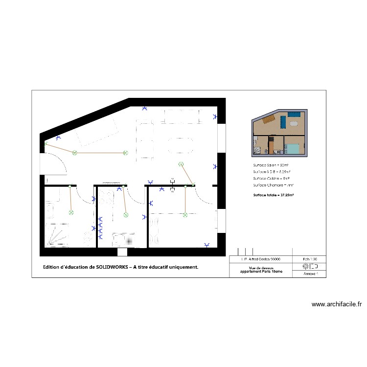 Plan – Implantation - plan-paris-18eme-implantation-lumiere – Par ...